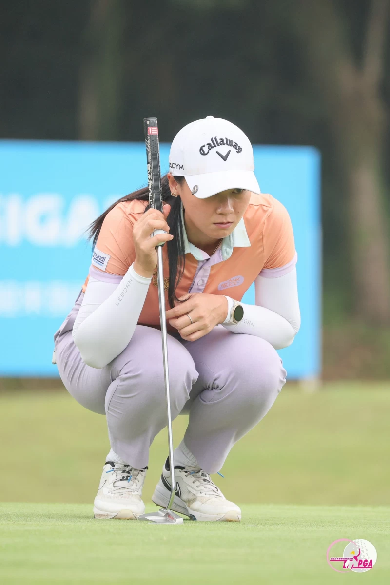 高爾夫》2024歡樂友緣女子公開賽第二回合 陳伶潔、布薩巴甘共領T1與明日奪冠門票 - 麗台運動報